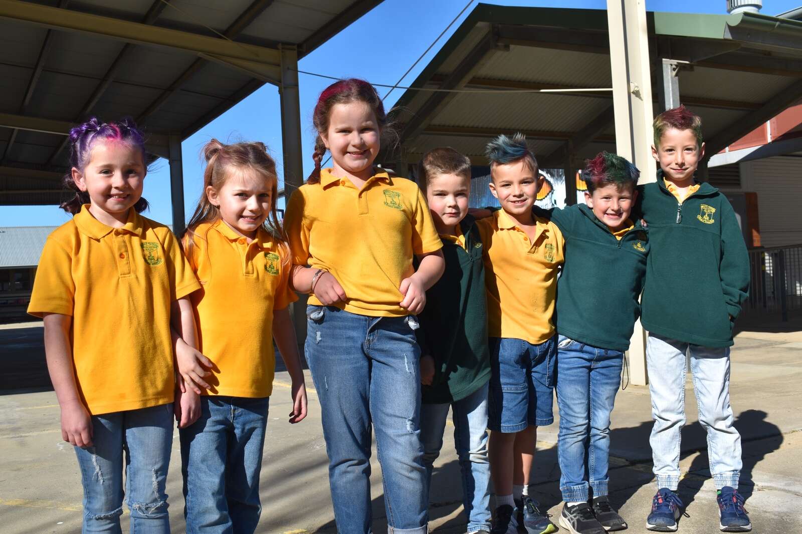 Crazy hair and jeans for good cause | Dairy News Australia