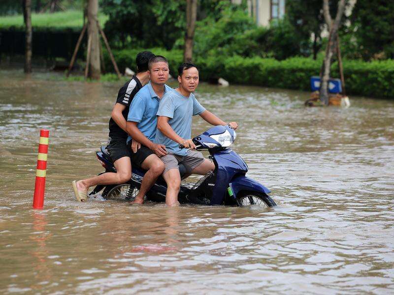 Hanoi flooded again as Typhoon Matmo hits Vietnam | Country News