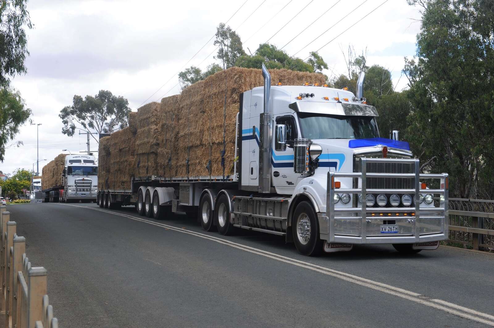 WATCH | Hay convoy arrives in Rochester | Corowa Free Press
