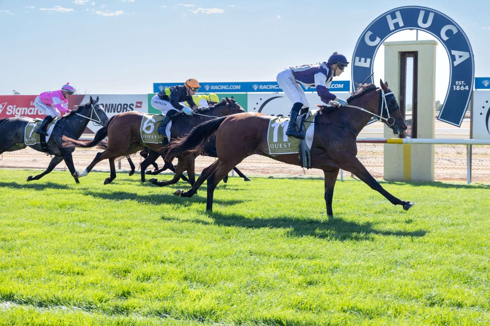 Archard salutes with Qubella | Seymour Telegraph