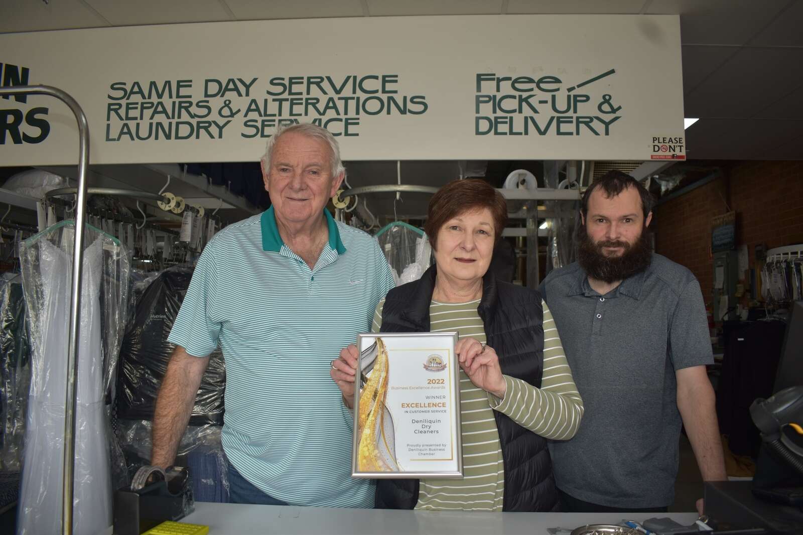 Excellence in Customer Service (Business): | Riverine Herald