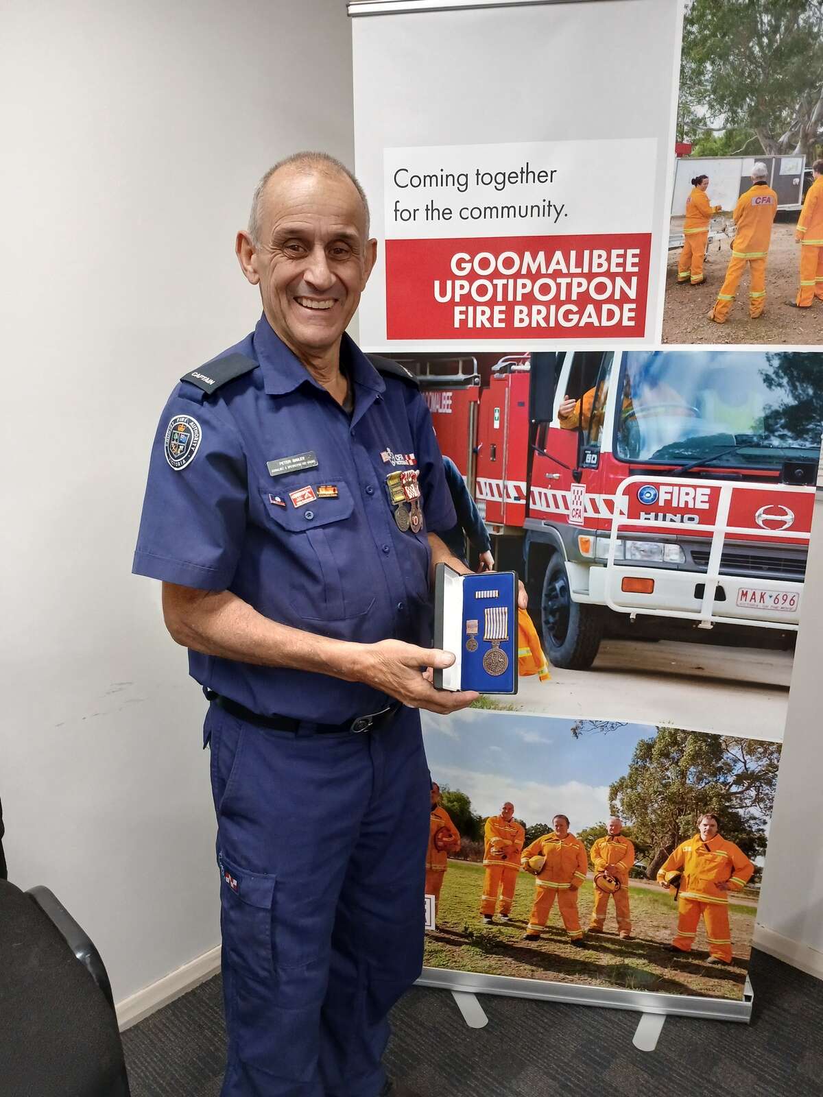 Peter Bailey’s 40 years of dedication to firefighting and community ...