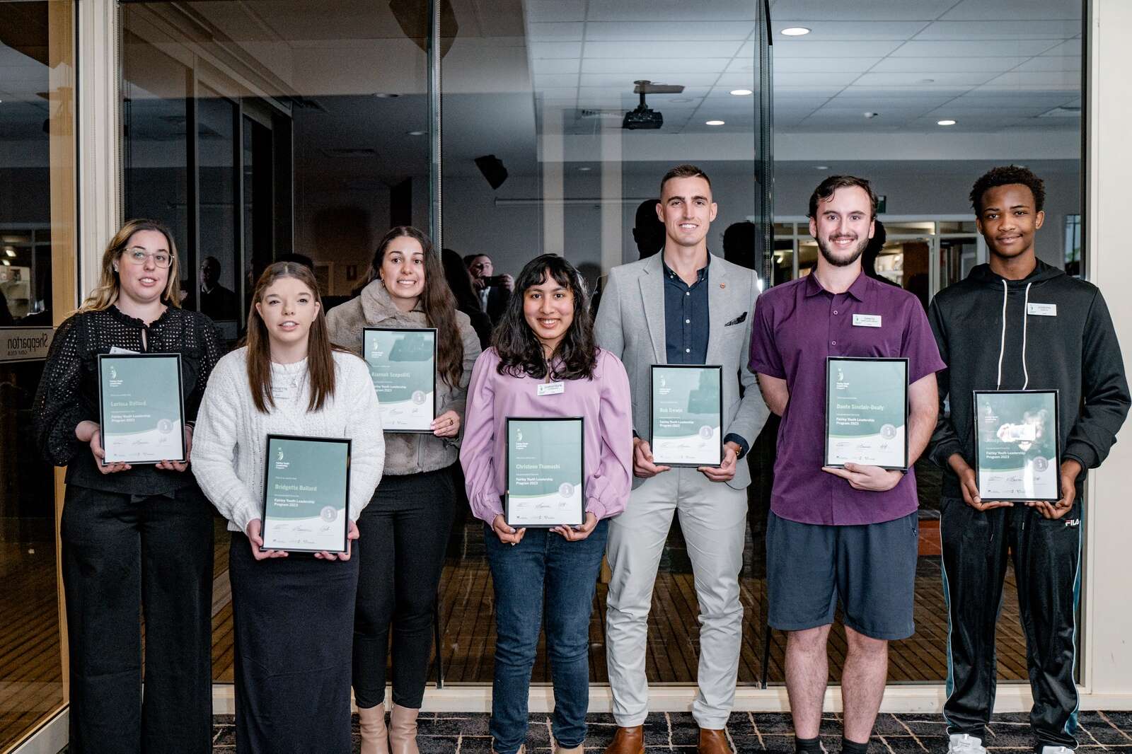The first class of the Fairley Youth Leadership Program graduates ...
