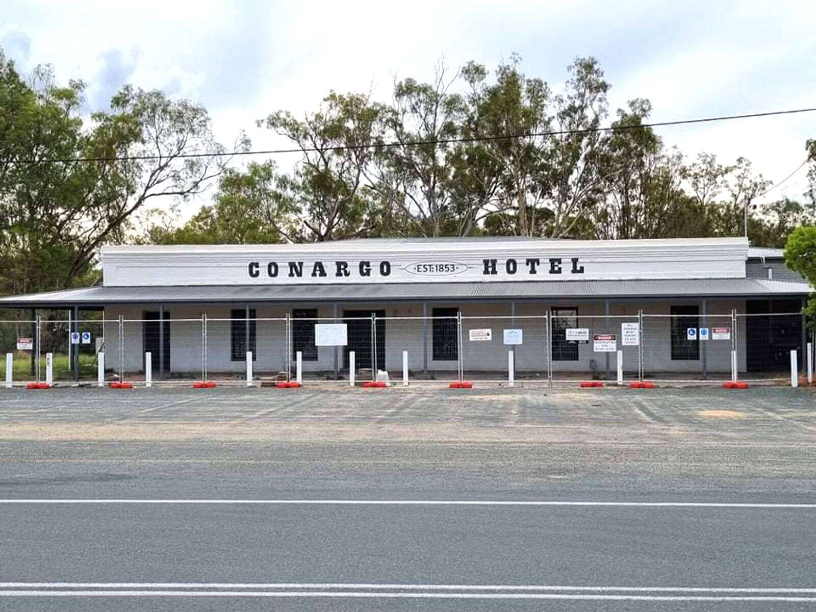 Work on the Conargo hotel moves inside | Shepparton News