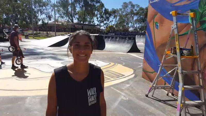 Wall to Wall artist Danielle Webber | Shepparton News