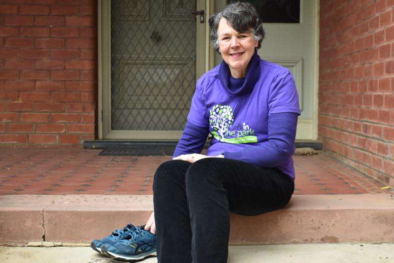 Christine is tackling Parkinson's with her sense of humour intact ...