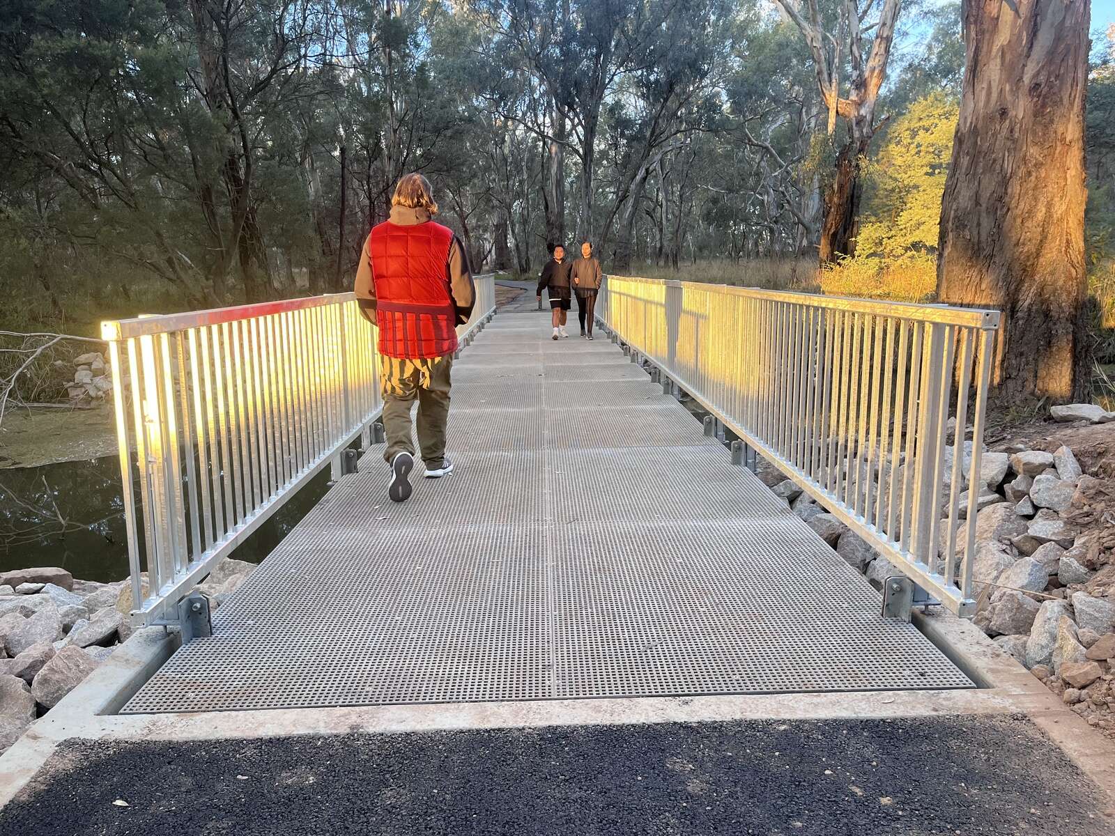 Link Island footbridge now open | Shepparton News