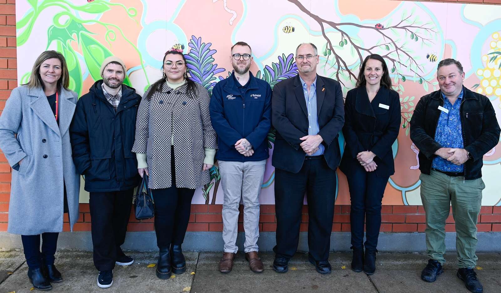 Kids and artists unite for 'Curious Possum' mural | Kyabram Free Press