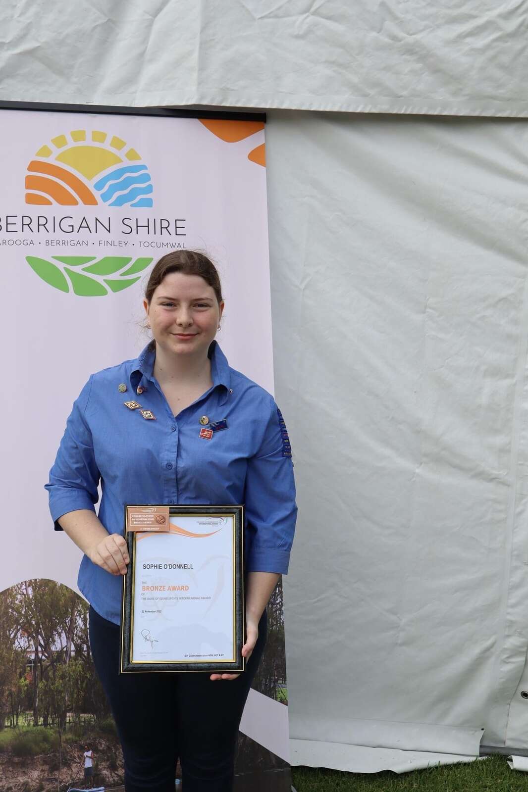 Bronze award for Sophie | Riverine Herald