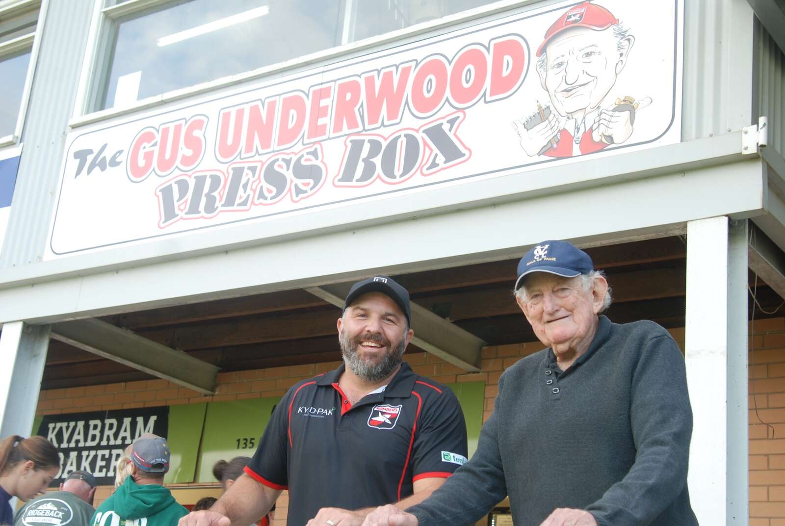 Gus Underwood Press Box unveiled | Dairy News Australia
