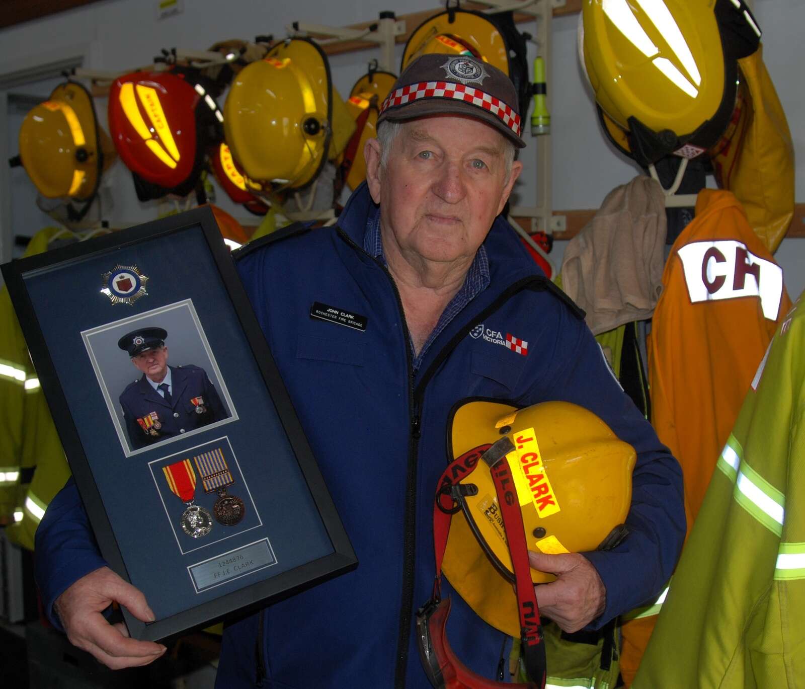 John Clark calls times after 67 years of fire fighting | Seymour Telegraph