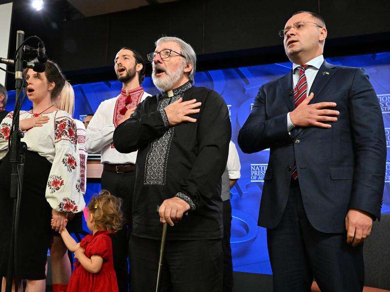 A year on, Ukraine asks for more Australian 'mateship' | Kyabram Free Press