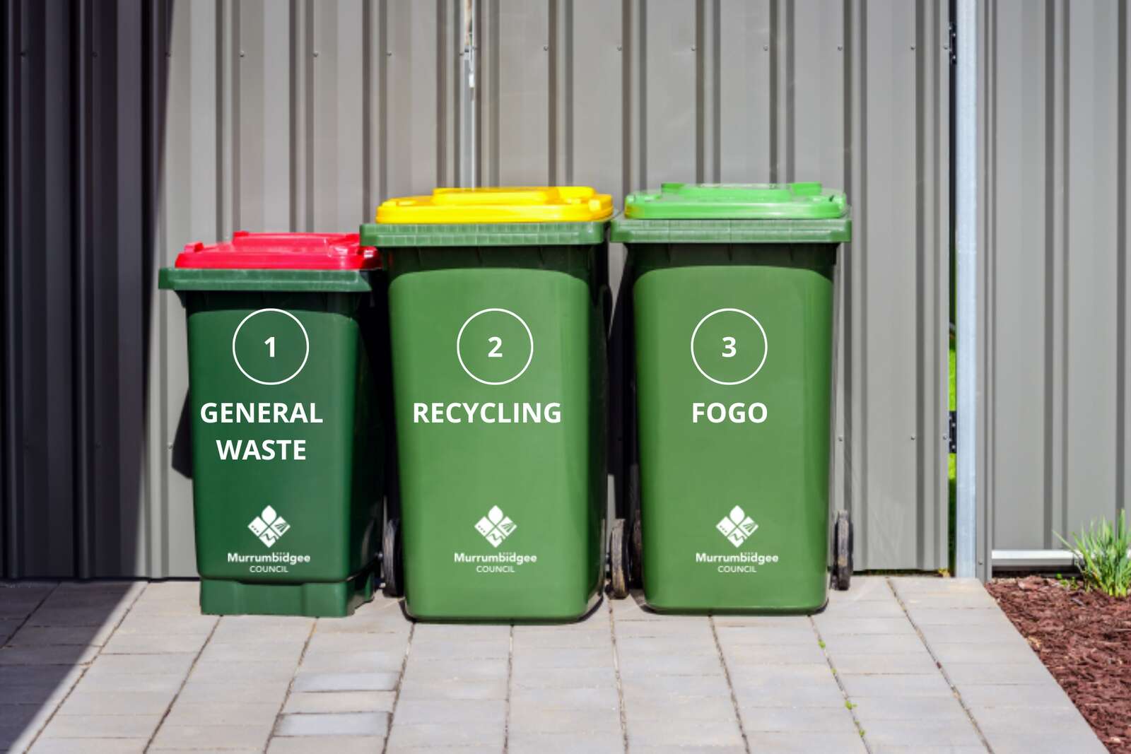 Three bins, recycling service coming | Country News