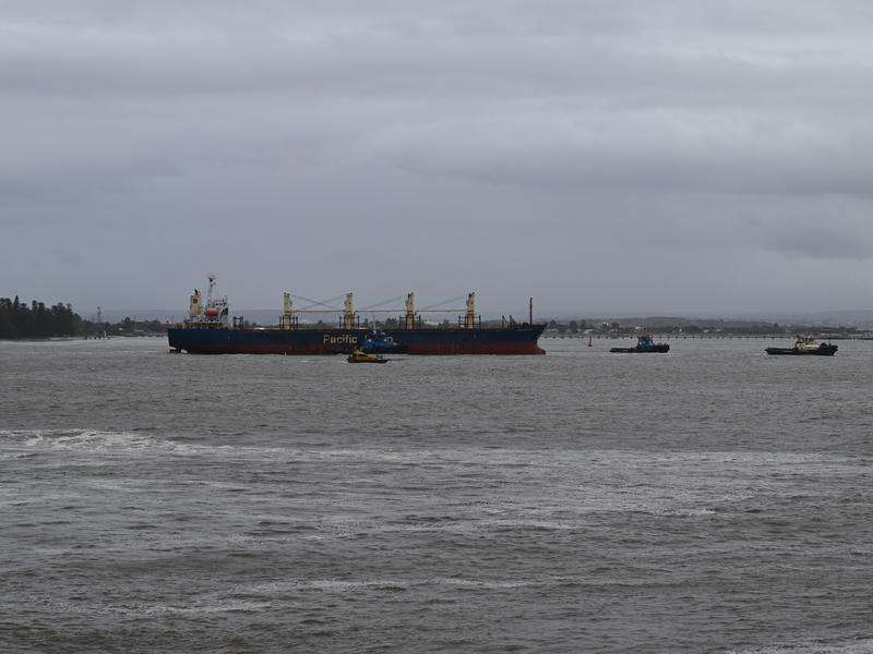 Stranded cargo ship towed to safety | Shepparton News