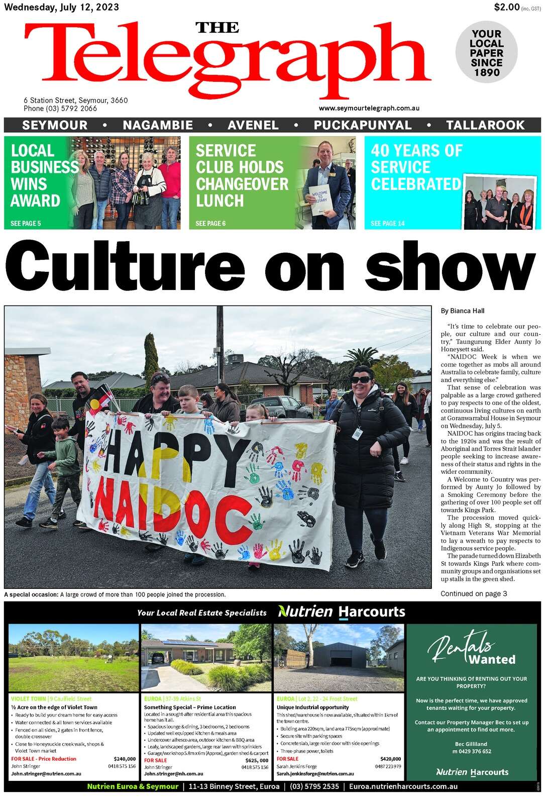 Look back on 2023 with The Telegraph | Seymour Telegraph