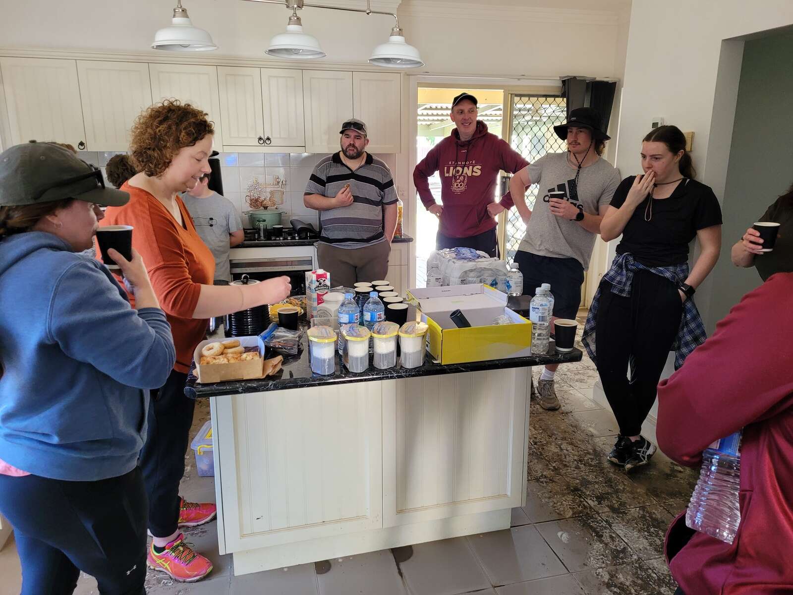 Staff roll up sleeves for workmate | Shepparton News