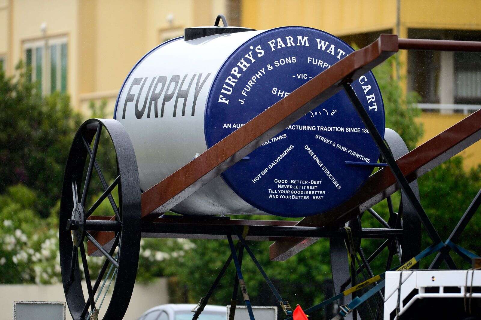 Bigger, better, best: giant Furphy water cart MOVEs in | Shepparton News