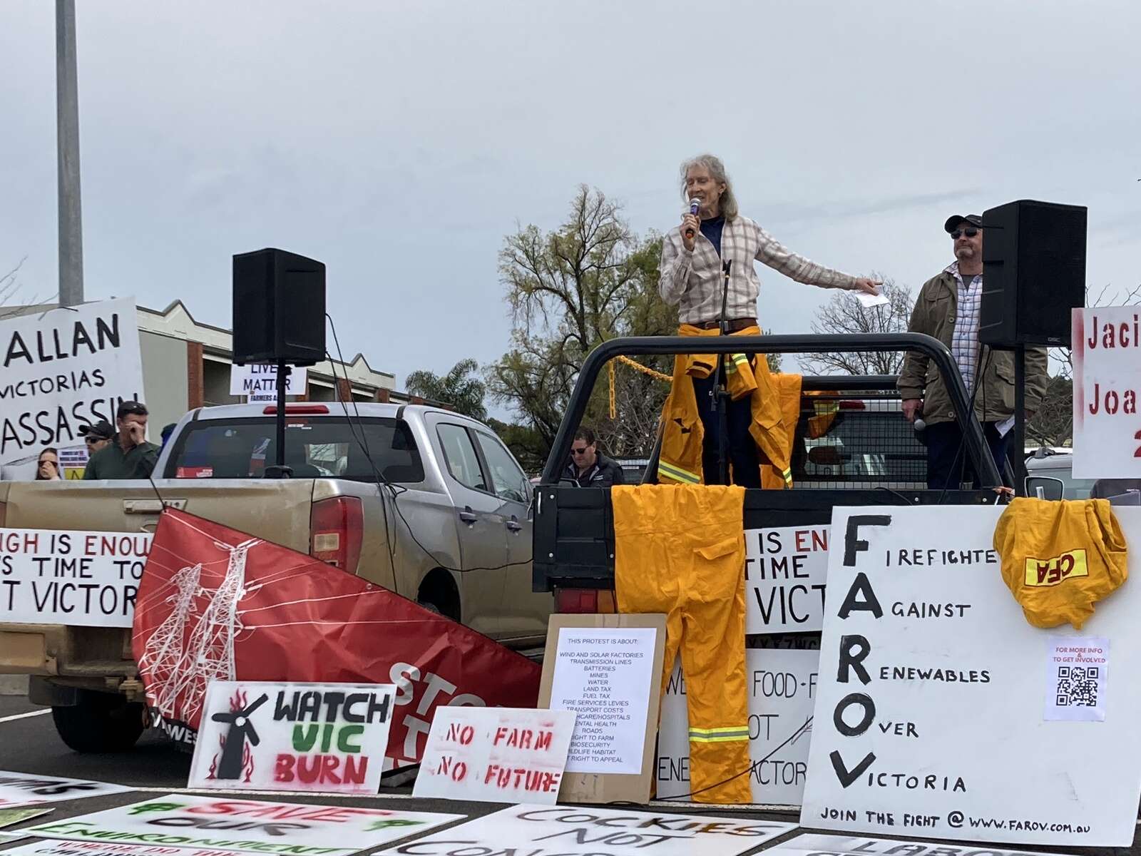 Rural protest rally in premier’s backyard. | Country News