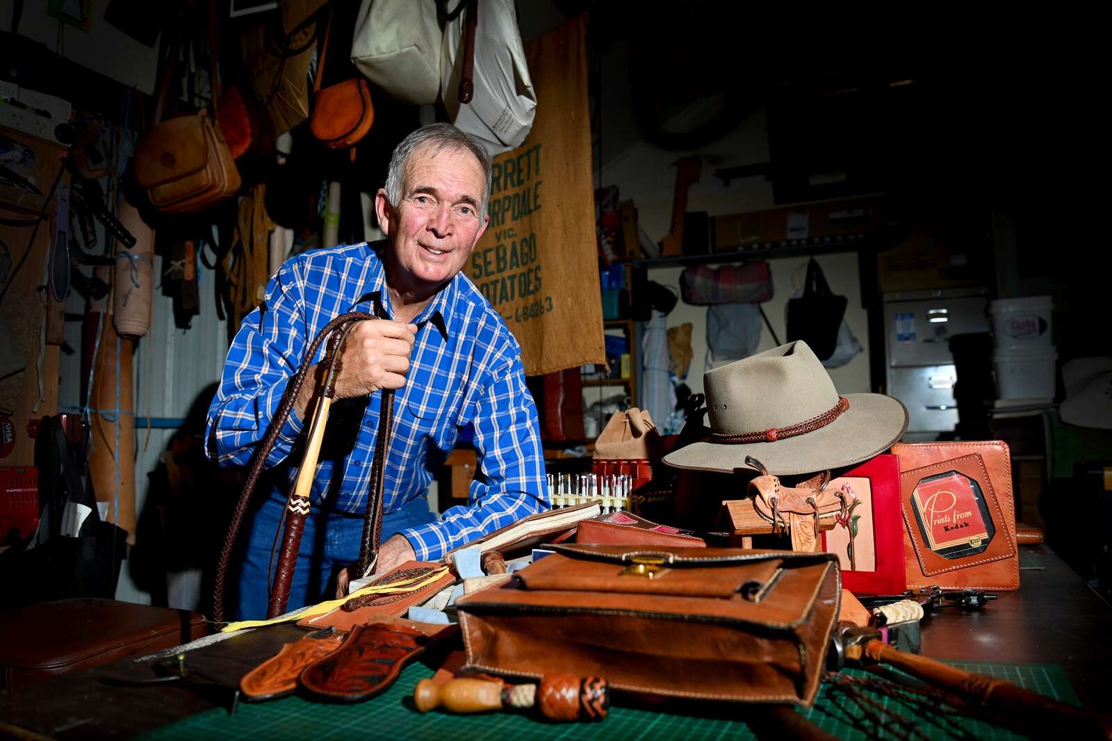 Leather work master is ready for show | Shepparton News