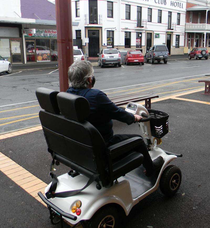 Mobility scooter training session in Seymour | Seymour Telegraph
