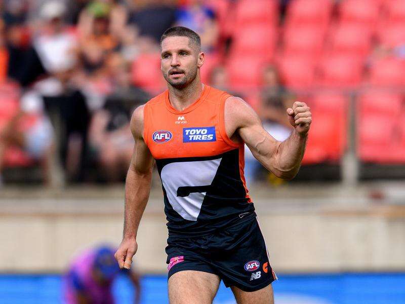 Giants star Jesse Hogan to play through soreness | Cobram Courier