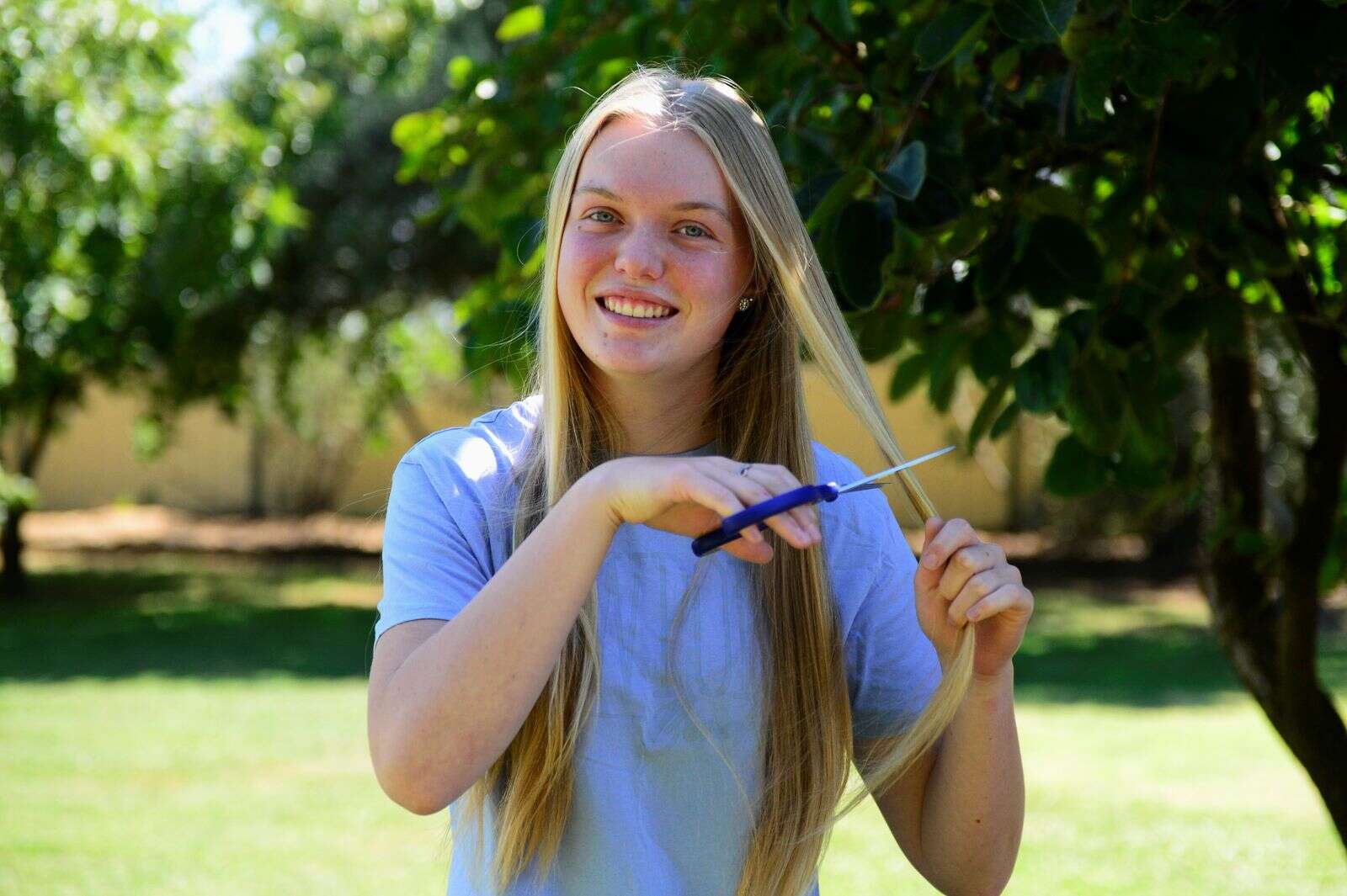 Kyabram teenager donating hair for a cause close to her heart | Country ...