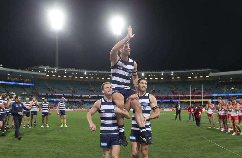 Finley's Tom Hawkins plays 250th AFL game | Shepparton News