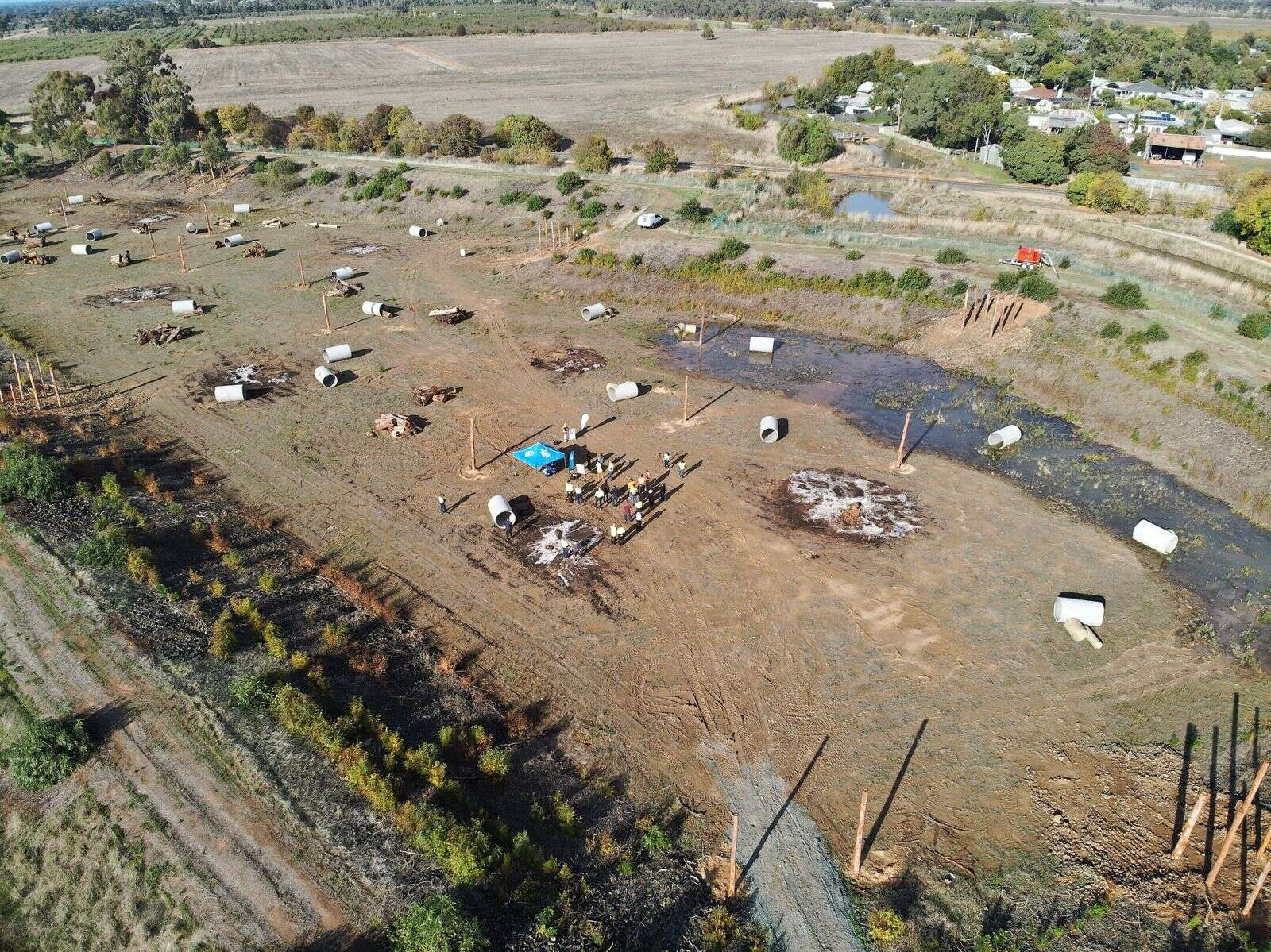 Merrigum water storage dams reborn as fishing lagoons | Country News