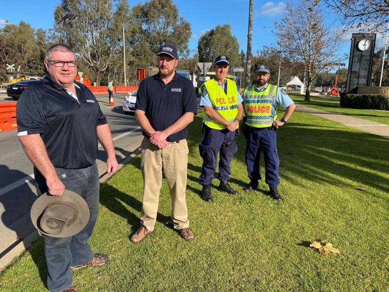NSW Police union visits Moama to check on members | Riverine Herald