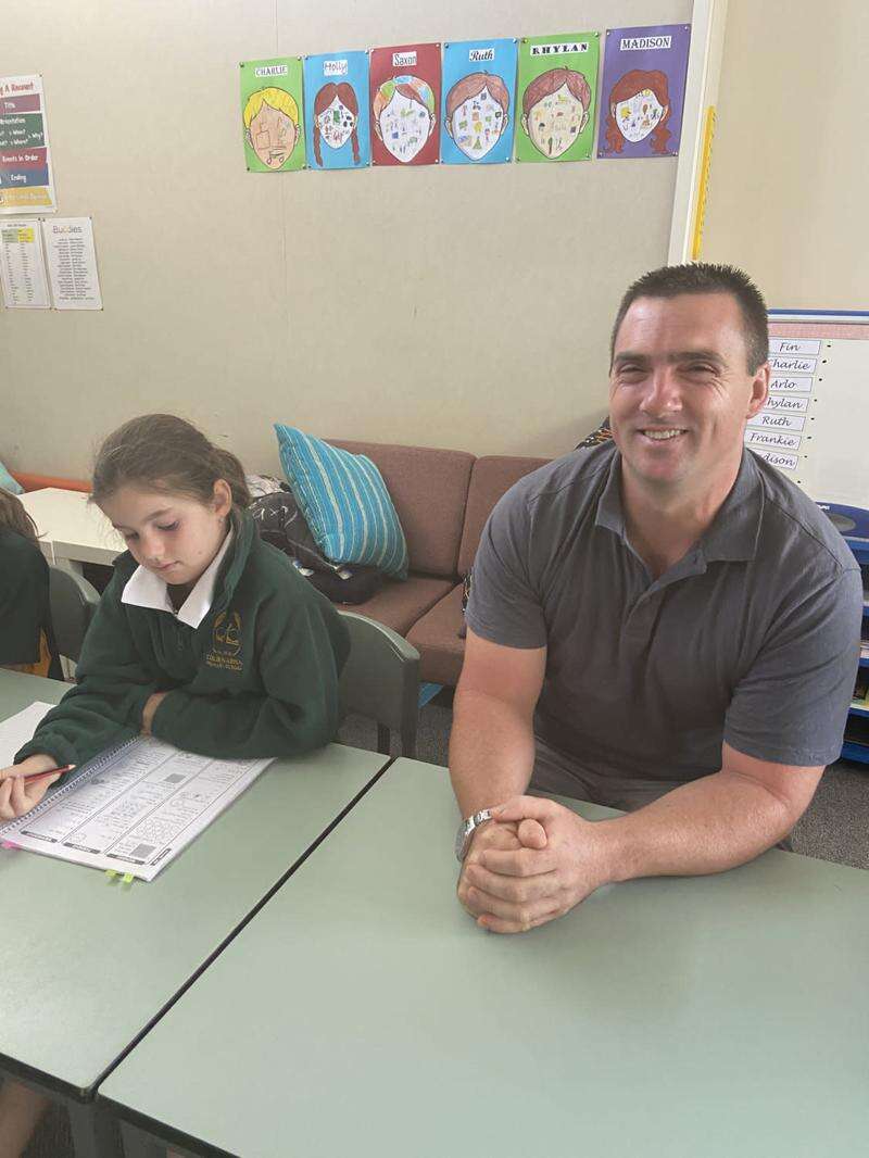 Michael Greenaway is the new principal at Colbinabbin Primary School ...