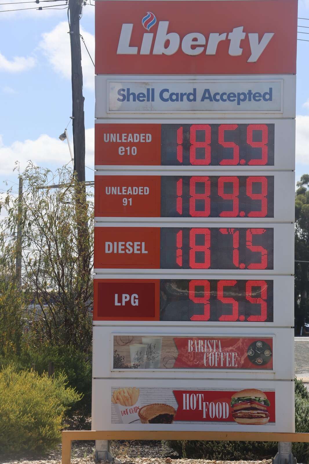 Fuel prices across the region | Seymour Telegraph