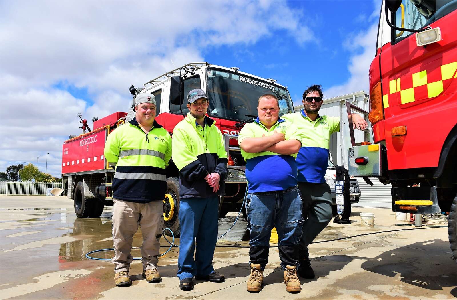 Vivid Work Crew gets the job done | Shepparton News
