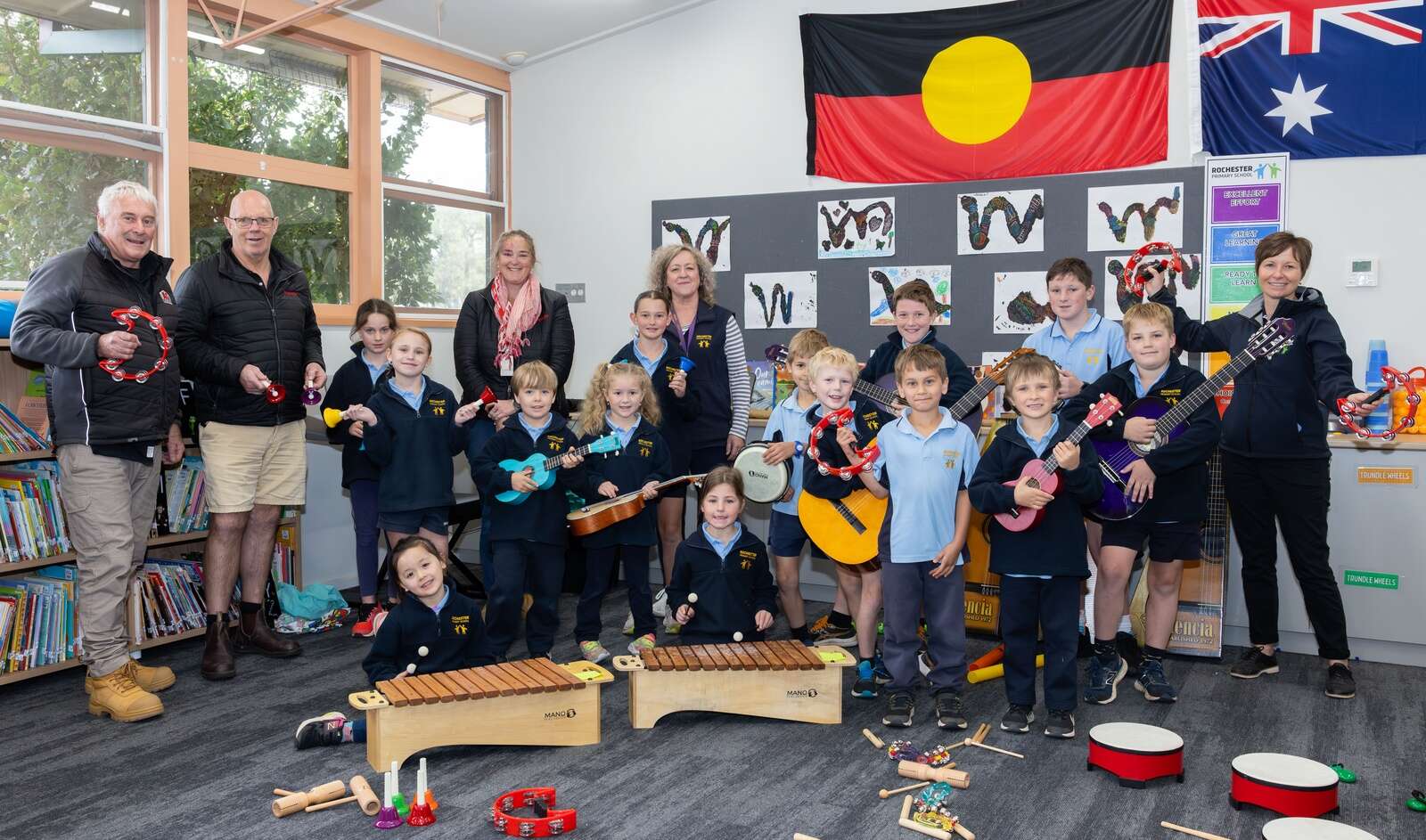 Rochy Primary making some noise with new instruments | Dairy News Australia