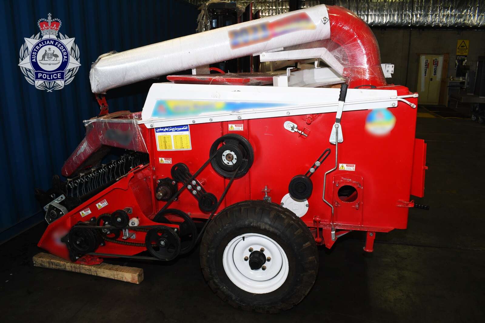 Drugs hidden in farm machinery | Seymour Telegraph