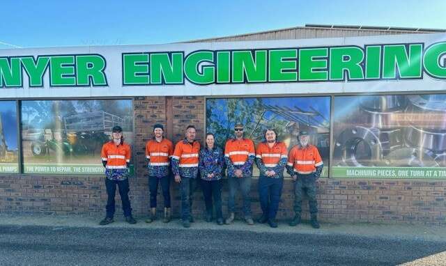 Bold, bright and raising awareness at Stanyer Engineering | Cobram Courier