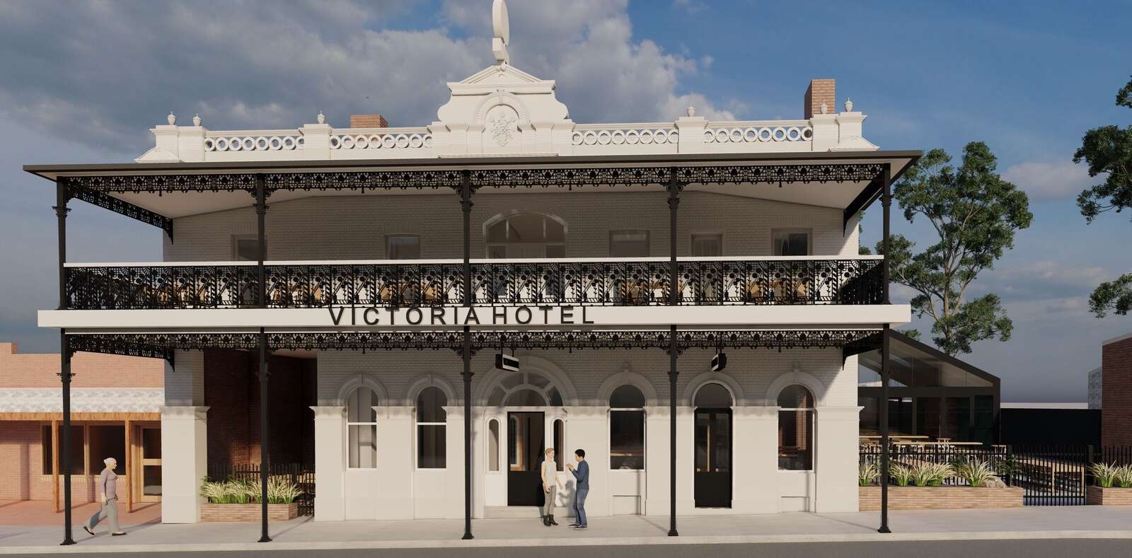 Iconic hotel redevelopment underway | Corowa Free Press