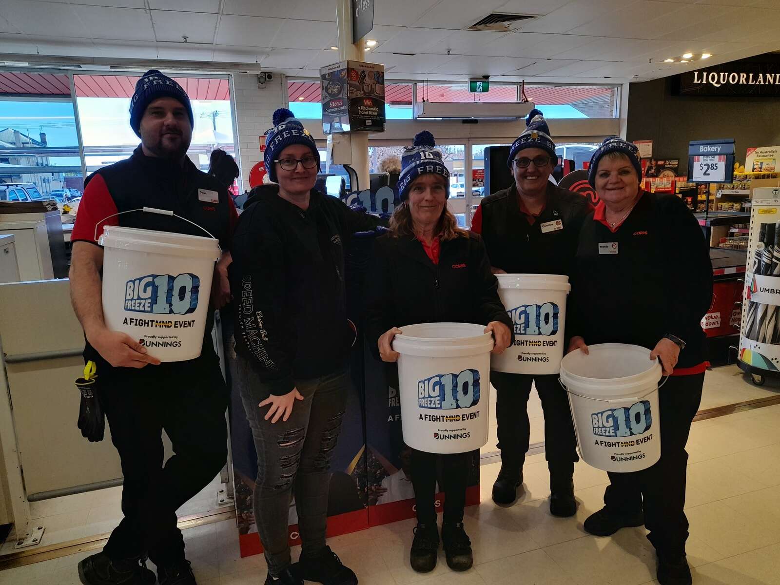 Coles Echuca ready to freeze for a good cause | Shepparton News
