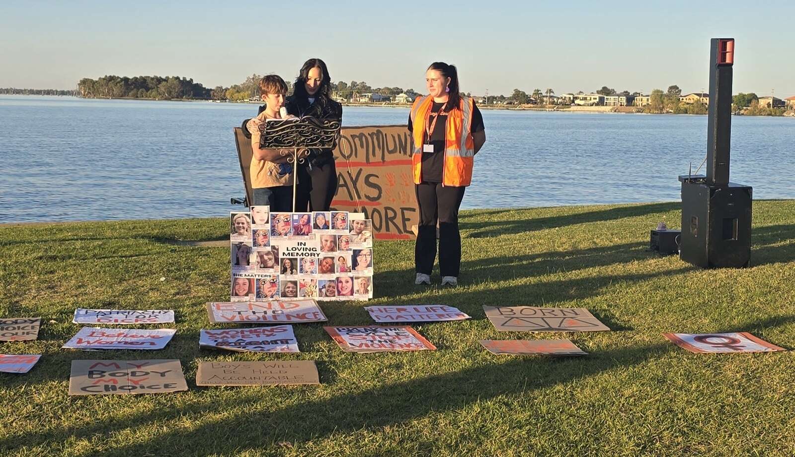 Yarrawonga rallies to stop violence | Riverine Herald