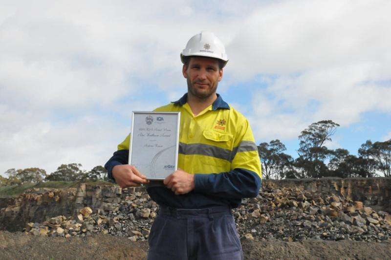 Andrew Hauser picks up major industry gong | Riverine Herald