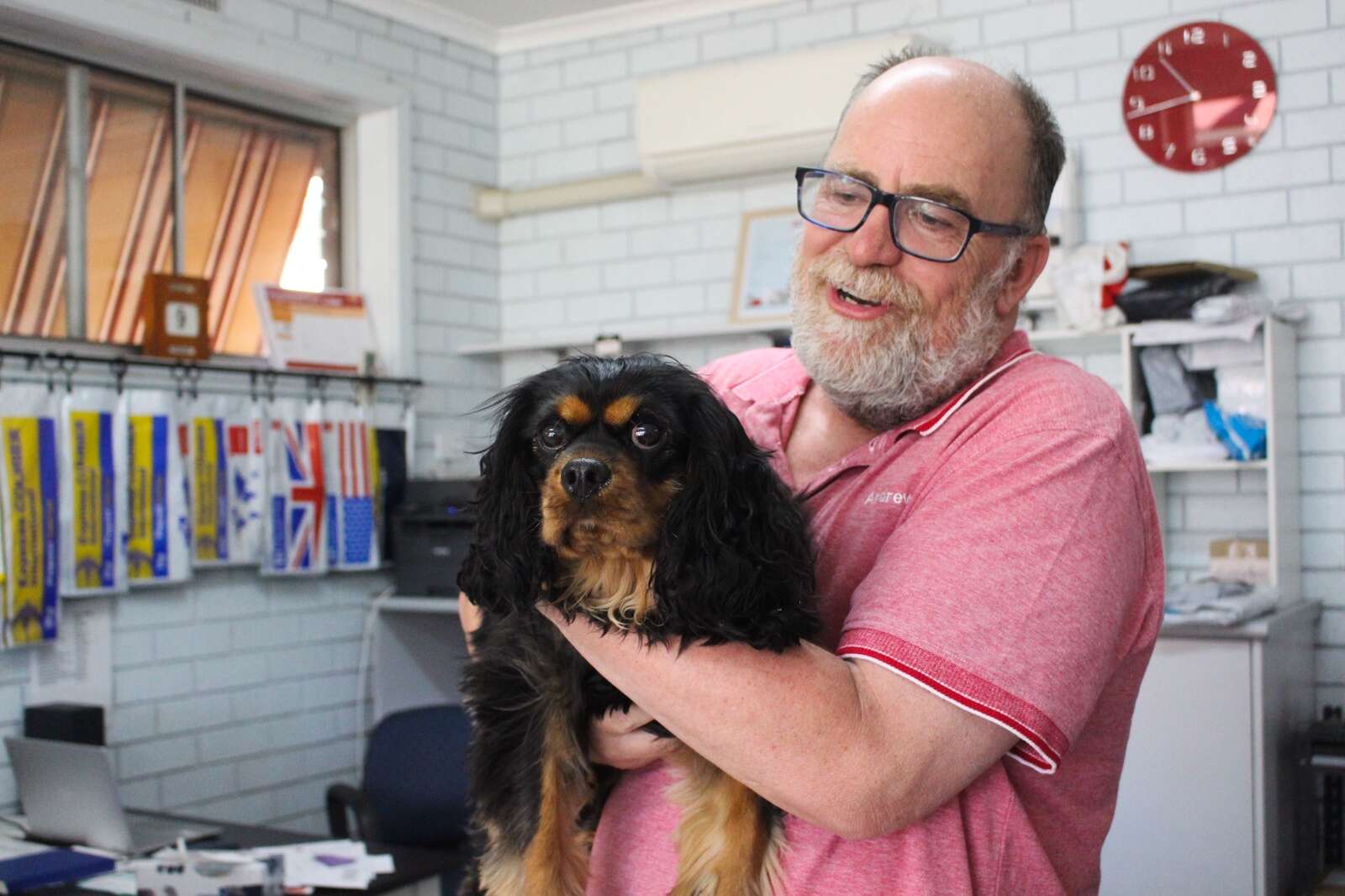 Father, son, and the dog: Tallygaroopna’s new postmen fit and firing ...