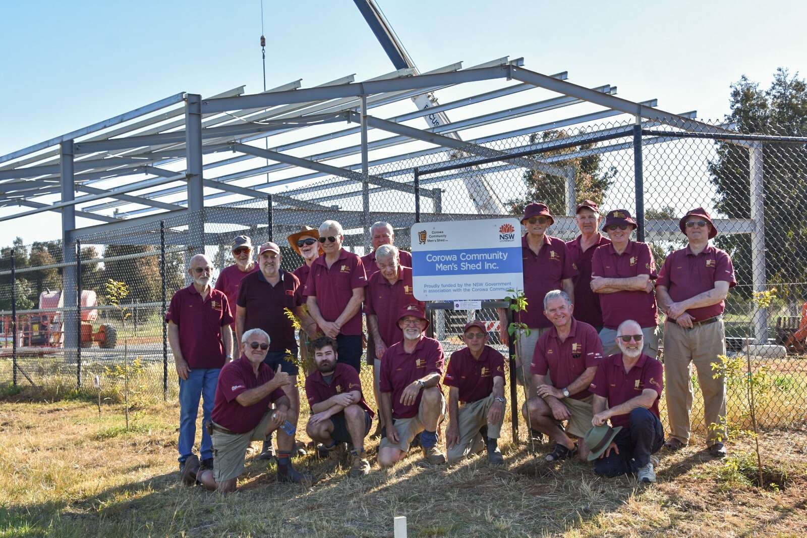Frame goes up on new shed | Country News