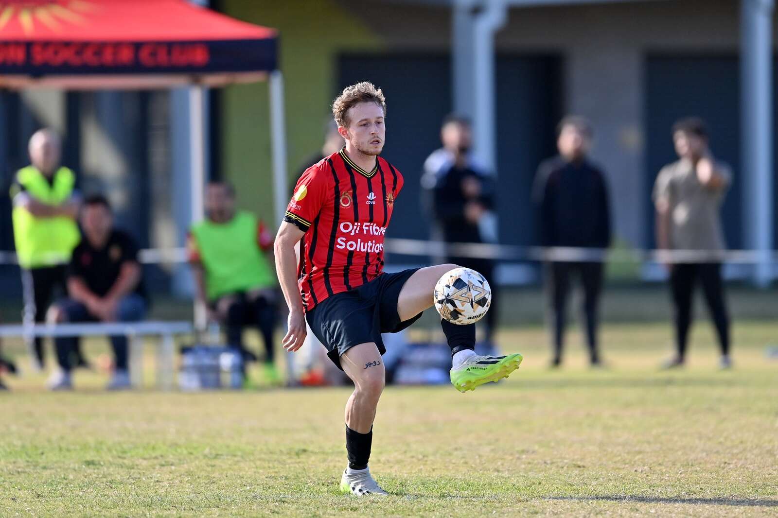 A Shepparton import is set to sharpen the local soccer standards ...