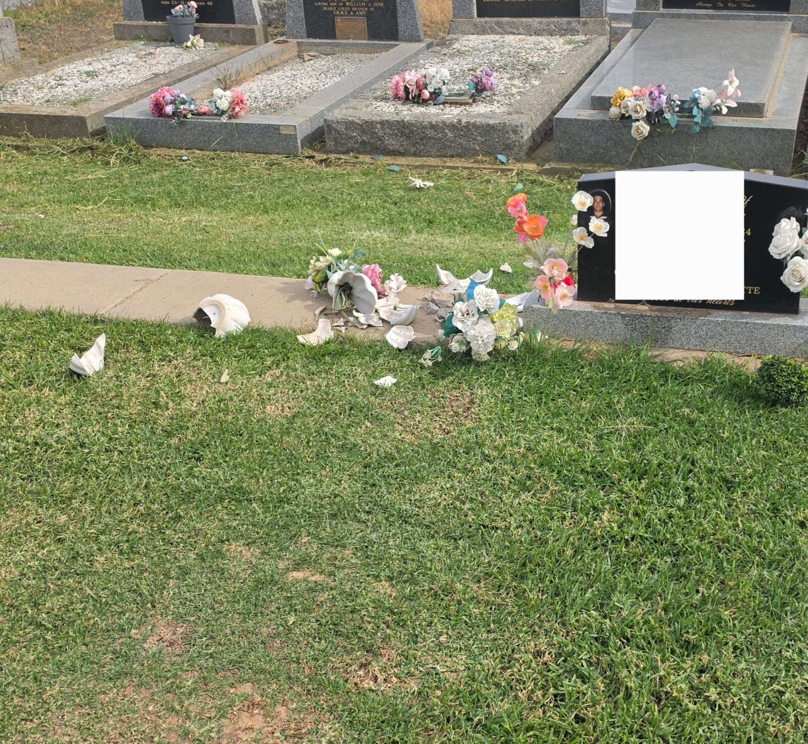 Graves desecrated in senseless attack | Shepparton News