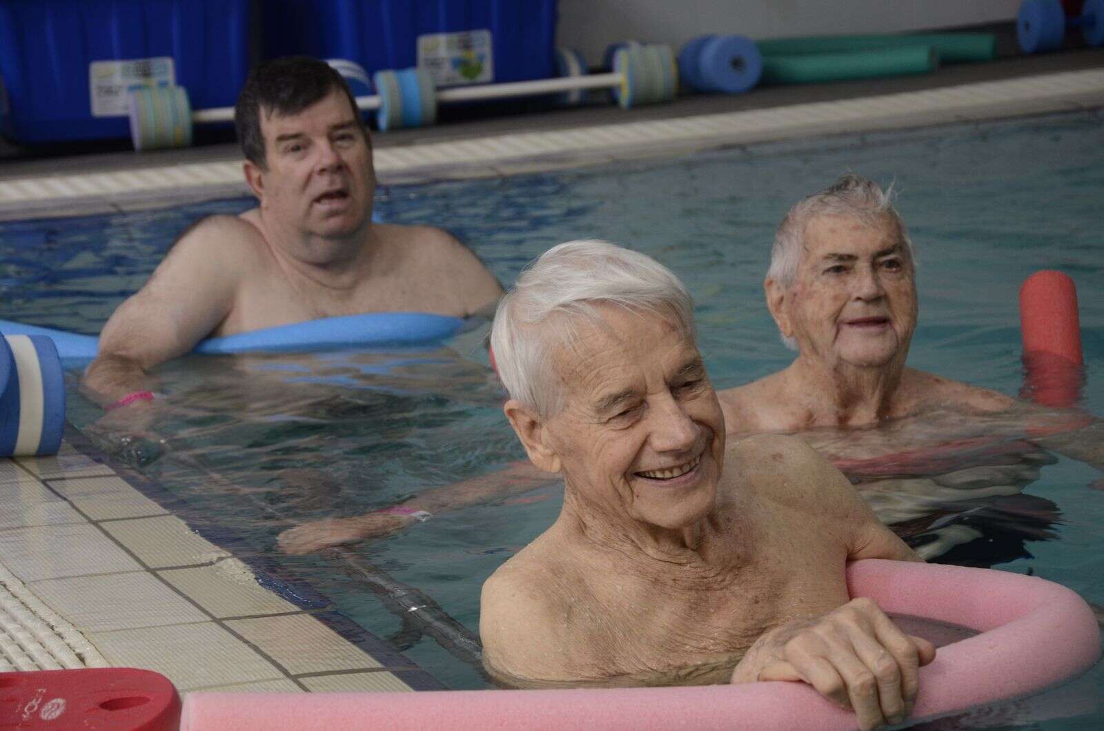 The fellas from Ave Maria get back in the pool | Shepparton News