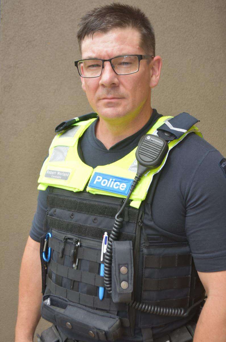 Constable Rob Moreland is striving to improve community-police ...