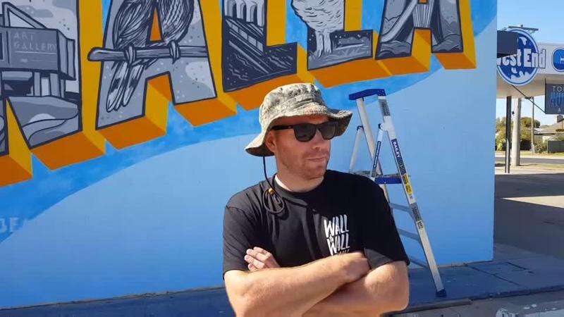 Wall to Wall artist Callum Preston | Benalla Ensign
