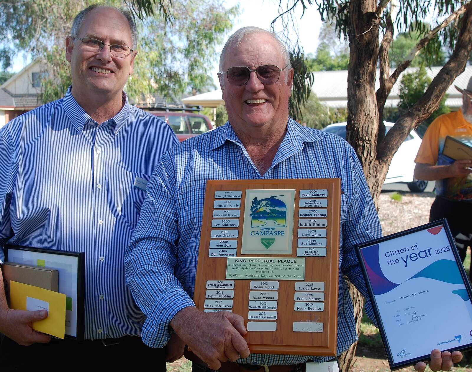 Mick is Campaspe’s Citizen of the Year | Benalla Ensign