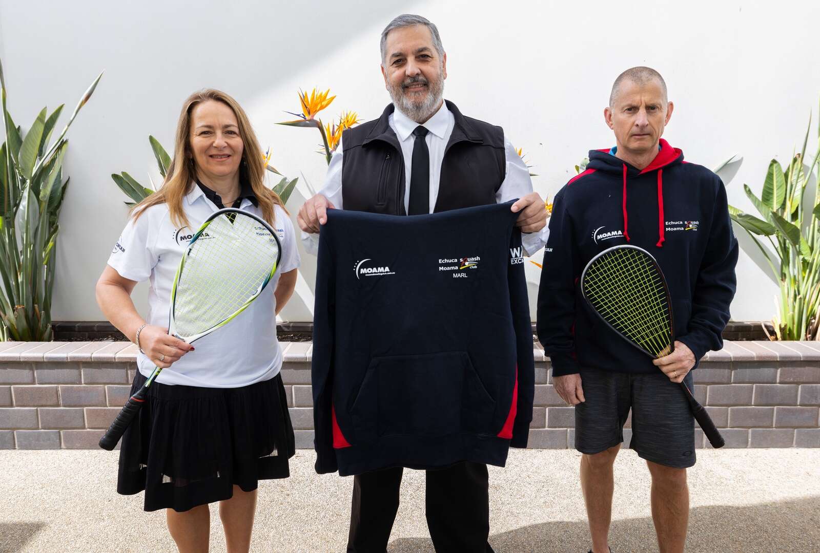 Fresh kits for Echuca Moama Squash Club | Riverine Herald
