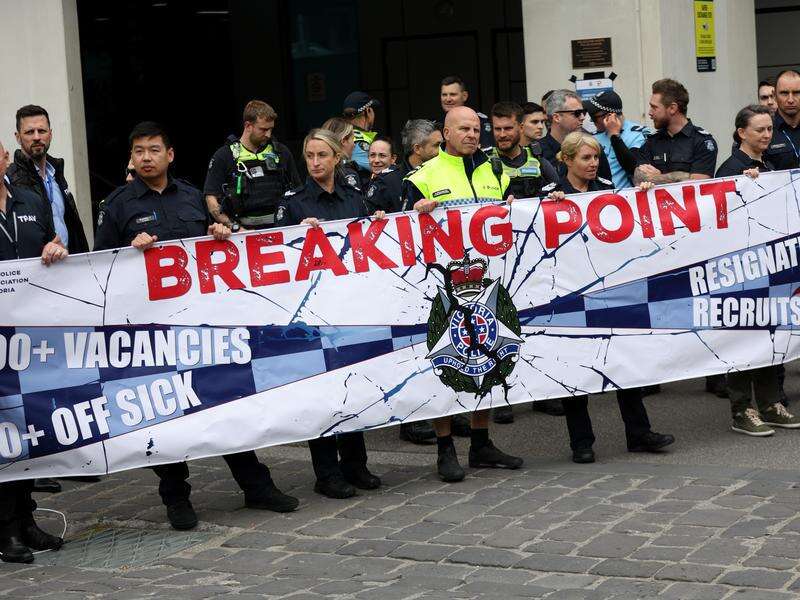 Hundreds of officers walk out of biggest police station | Country News