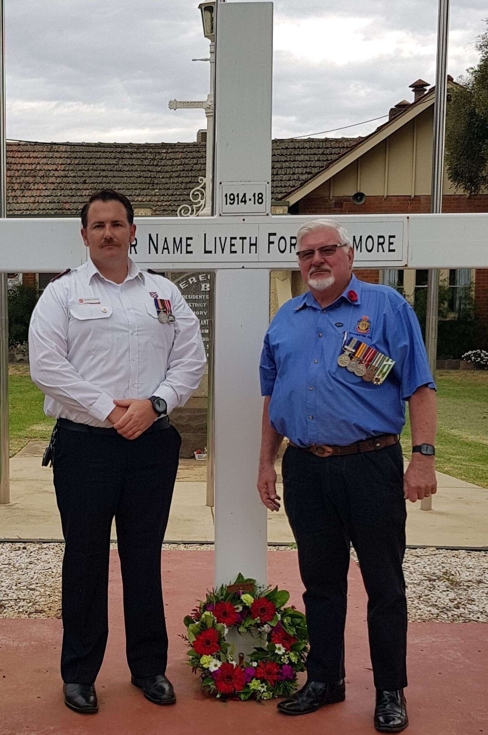 Lovering’s first Anzac Day as RSL president | Riverine Herald